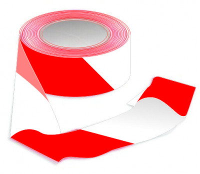 Rollo cinta blanca-roja - Estampaciones Casado